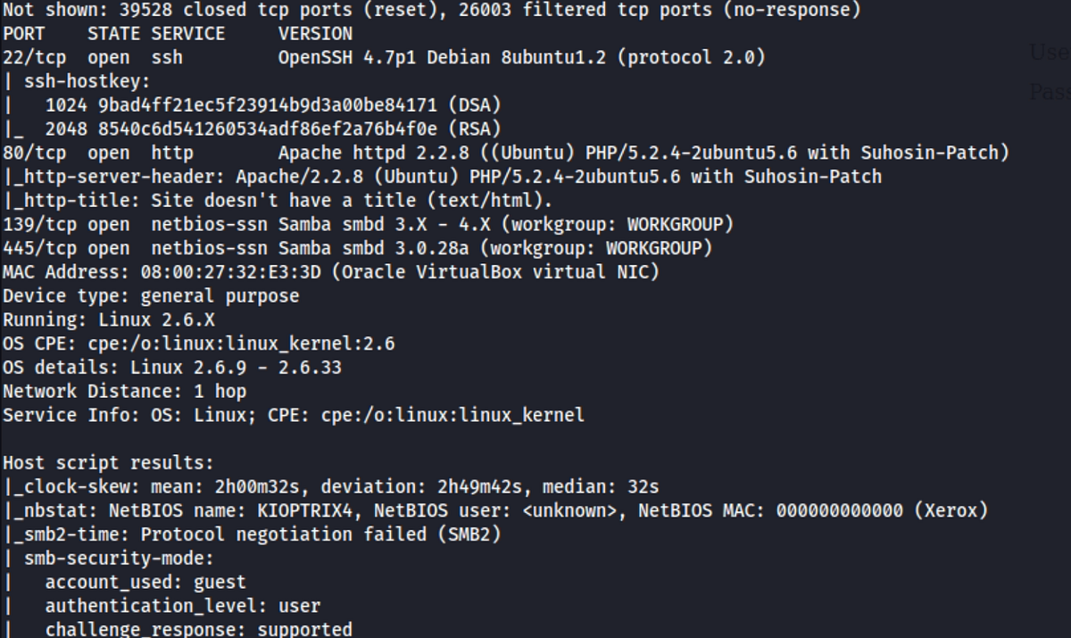 Kioptrix Level4 Walkthrough. This is a useful machine to show how to ...
