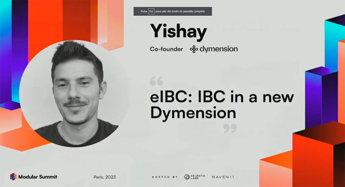 eIBC: IBC in a new Dymension. Yishay, co-founder of Dymension… | by ...