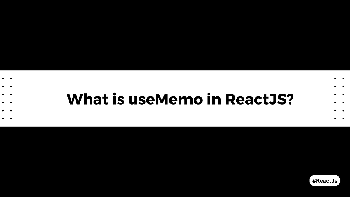 What is useMemo?. useMemo is one of the built-in hooks… | by Bhairab ...