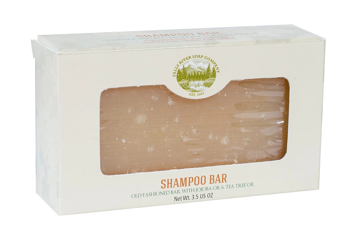 Old Fashioned Shampoo Bar (3.5 Oz) — Solid Shampoo Bar - Falls River ...