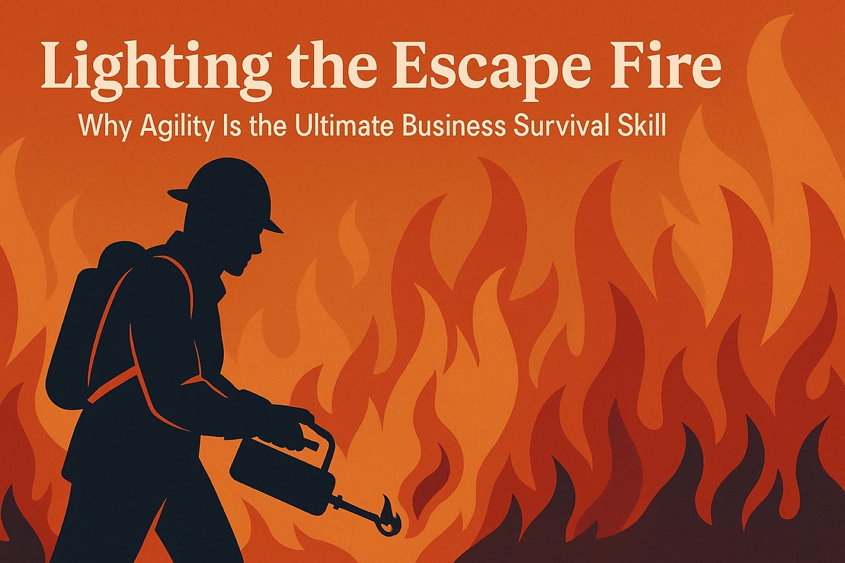 Lighting the Escape Fire:. Why Agility Is the Ultimate Business… | by ...