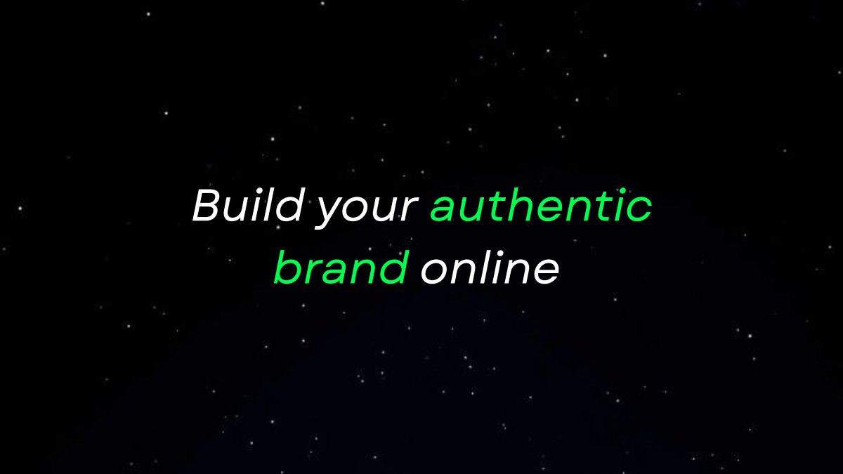 I sensed my future life.. Why I building my personal brand. | by BAVIN ...