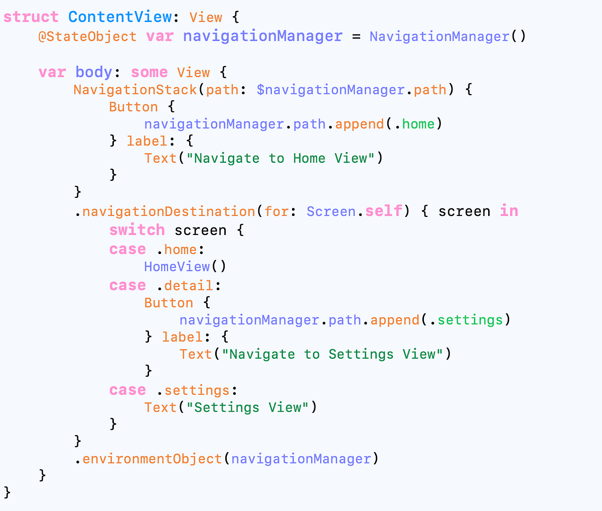 Navigationstack Of Swiftui Swiftui Navigationstack How To By Vikram Chaudhary Medium 9118