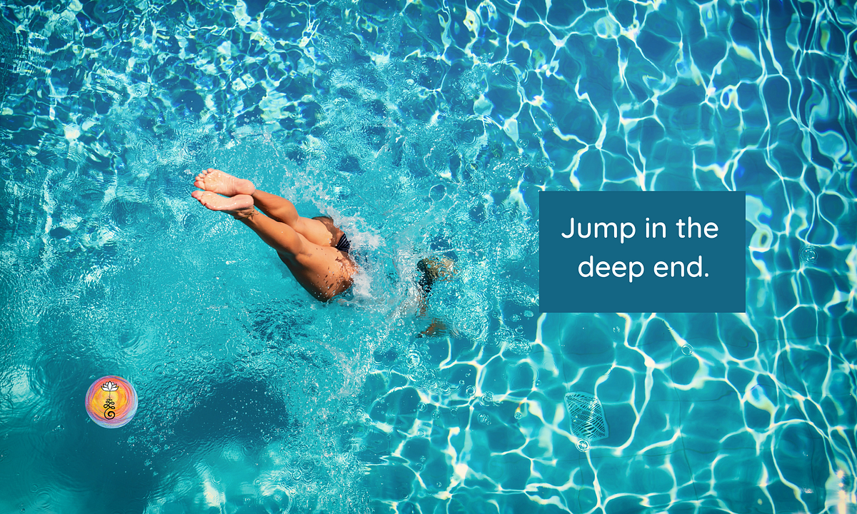 Jump in the Deep End - Meeka Anne - Medium