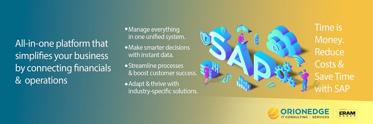 SAP Consultant in Saudi Arabia. In the realm of business optimization… | by ORIONEDGE | Mar ...