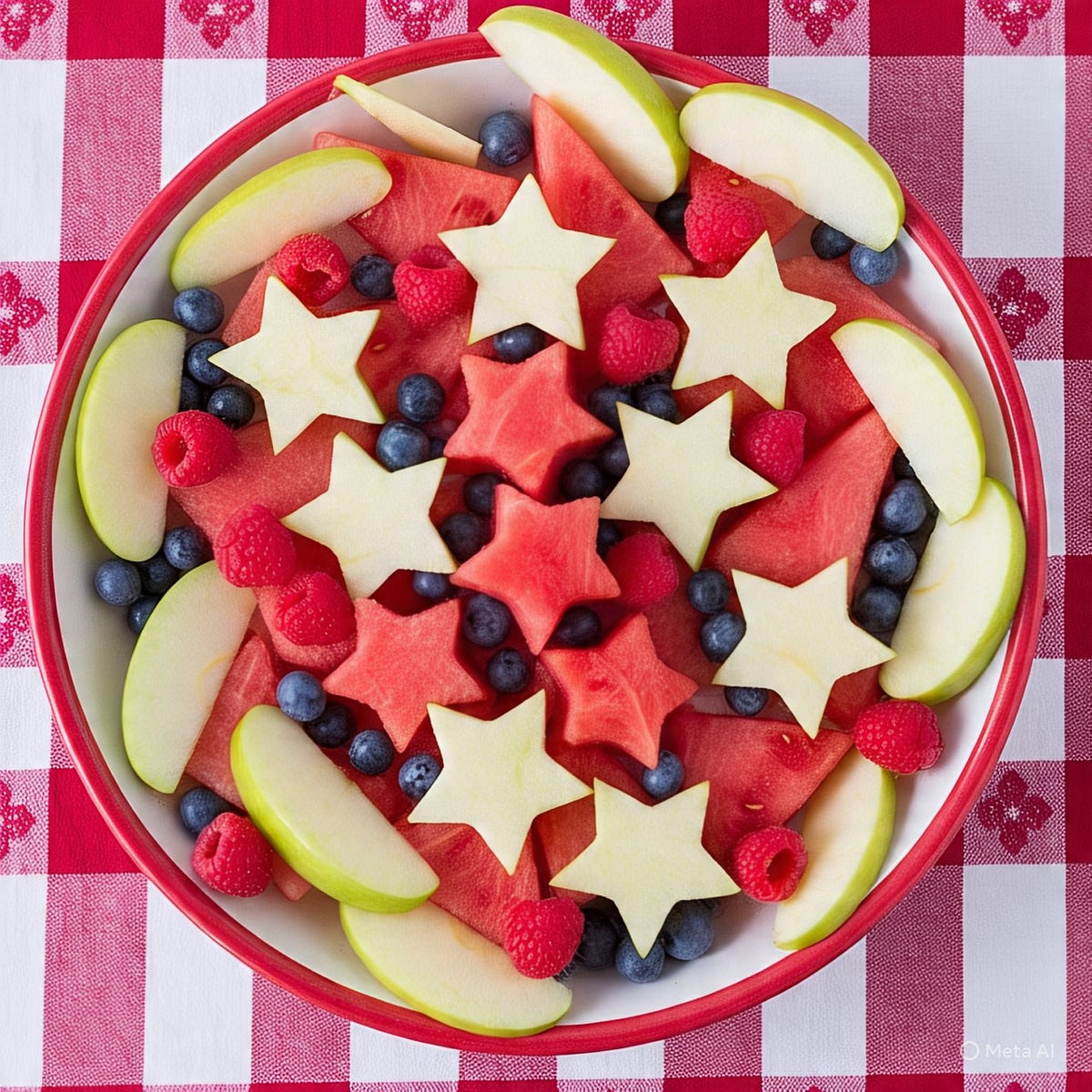 It’s Red, White, and Blue Summer Fruit Salad on Today’s Menu - The ...