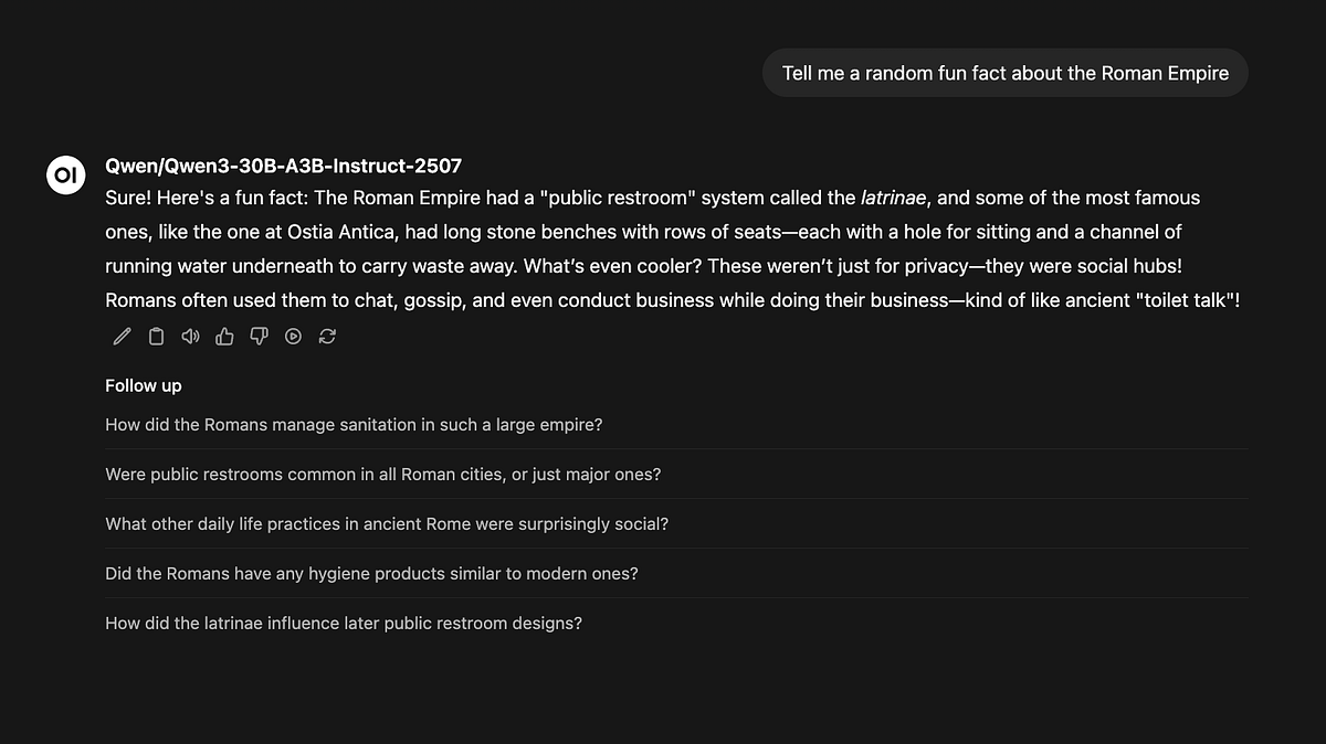 Behind the AI Chat Interfaces: Follow-up Questions, Token Saving, and ...