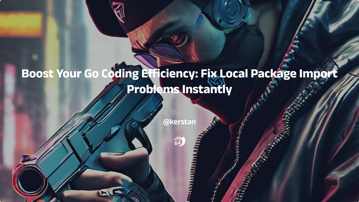 Golang Web Development | 3 Steps to Import Packages | Stackademic