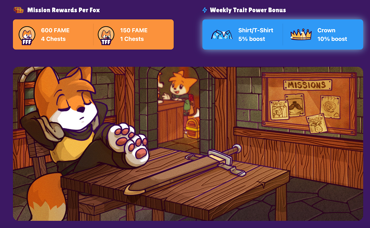 Famous Foxes on a new mission. One of my favorite Solana NFT projects ...