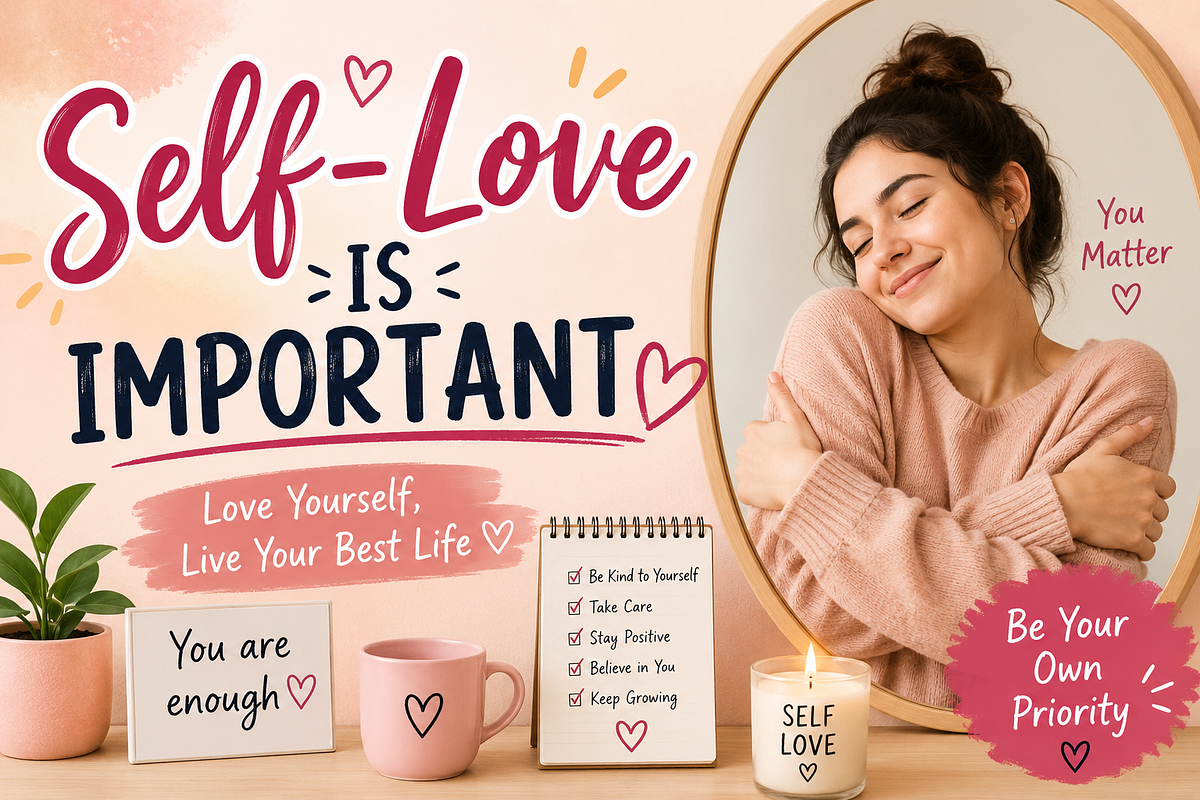 Self-Love Is Important 💖 | by Sehr Ul Islam Kehkshan | May, 2026 | Medium