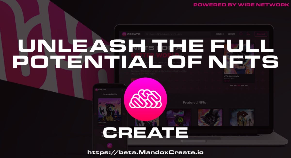 Create: The Revolutionary NFT Marketplace Redefining Digital Ownership | by Create NFT ...