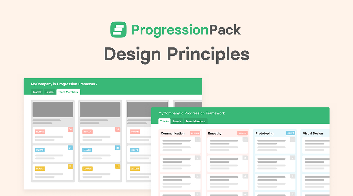 Building Progression Pack: The importance of design principles | by ...