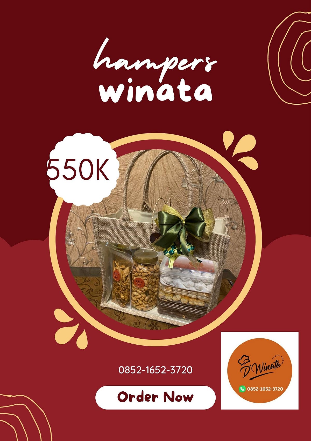 TERINDAH, Call 0852-1652-3720, Ide Hampers Lebaran D Winata - Dwinataaa D - Medium