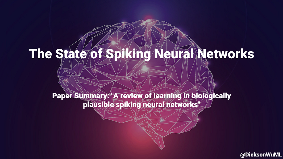 The State of Spiking Neural Networks | by Dickson Wu | Geek Culture | Medium