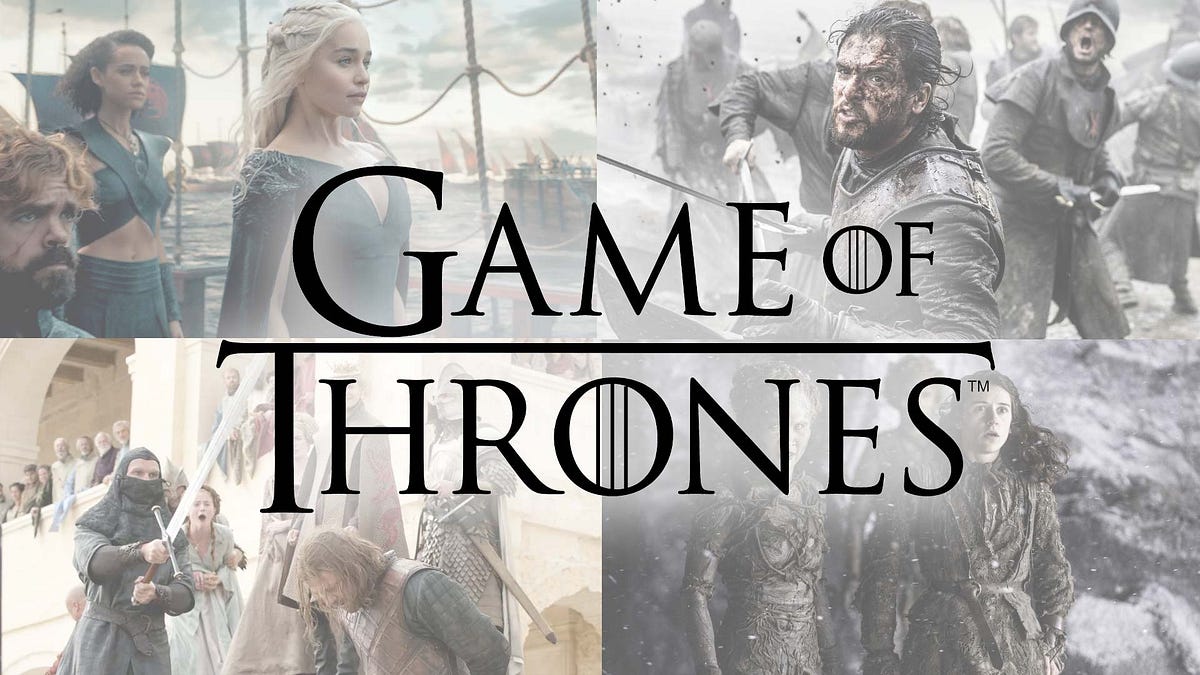 Web Of THRONES!. A simple graphical representation of… | by Trishala S ...