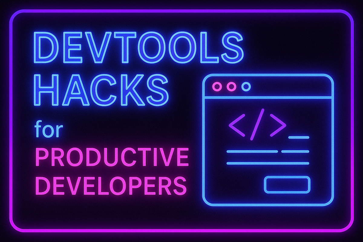 Developer Productivity Hacks Using Browser DevTools | by Somendradev | BuildNextGen | Medium