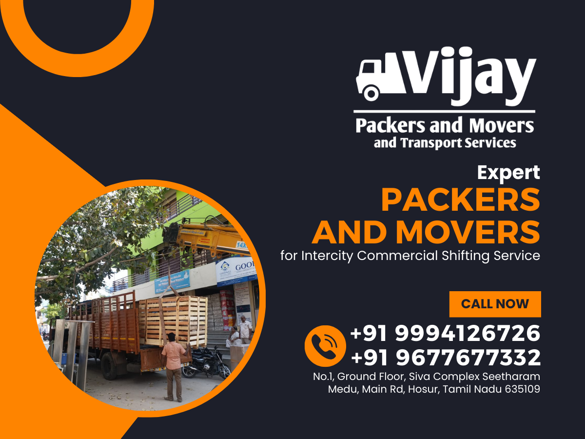 Intercity Commercial Shifting Service - Vijayakumar R - Medium