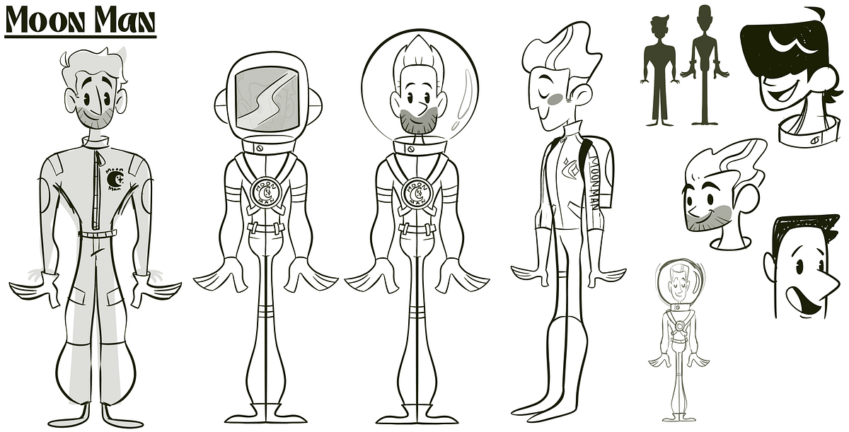 Meet Moon Man. You’ve met our Animation Studio… | by Alpha Kingdom | Medium