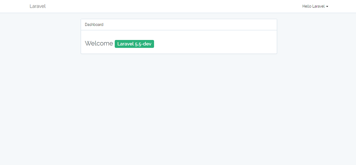 Play with laravel 5.5-dev. All artisan is waiting for laravel 5.5… | by Mostafa Kamal | Hello ...