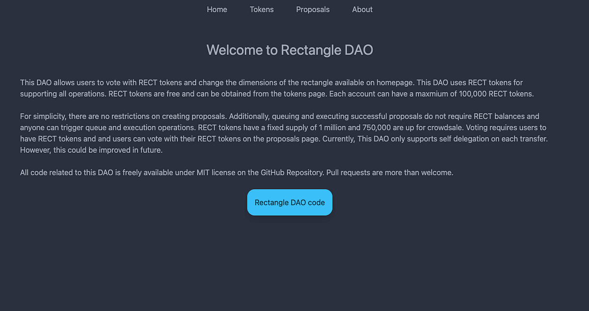 How to create a DAO?. Rectangle DAO repository | by Boom | May, 2023 | Medium