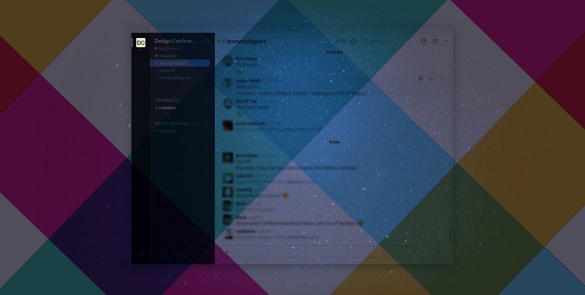 Introducing: The Design Conferences Slack Team | by Sagi Shrieber ...