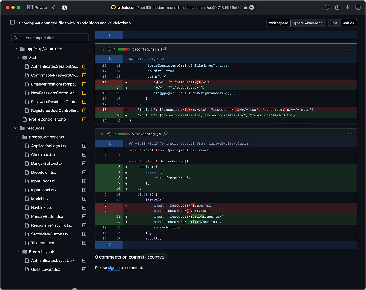 Restructuring a Laravel Project with Inertia.js, TypeScript, and React: A Case Study | by Qisthi ...