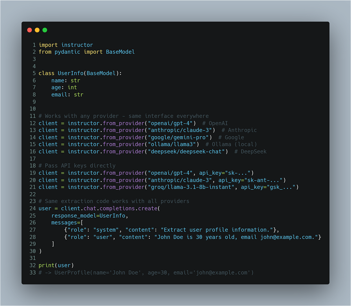 From Chaos to Structure: How Instructor Transforms LLM Output into ...