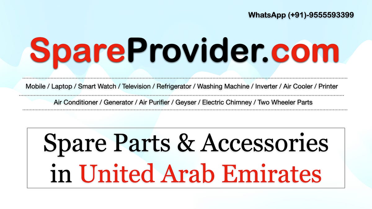 Buy Spare Parts & Accessories in United Arab Emirates — SpareProvider ...