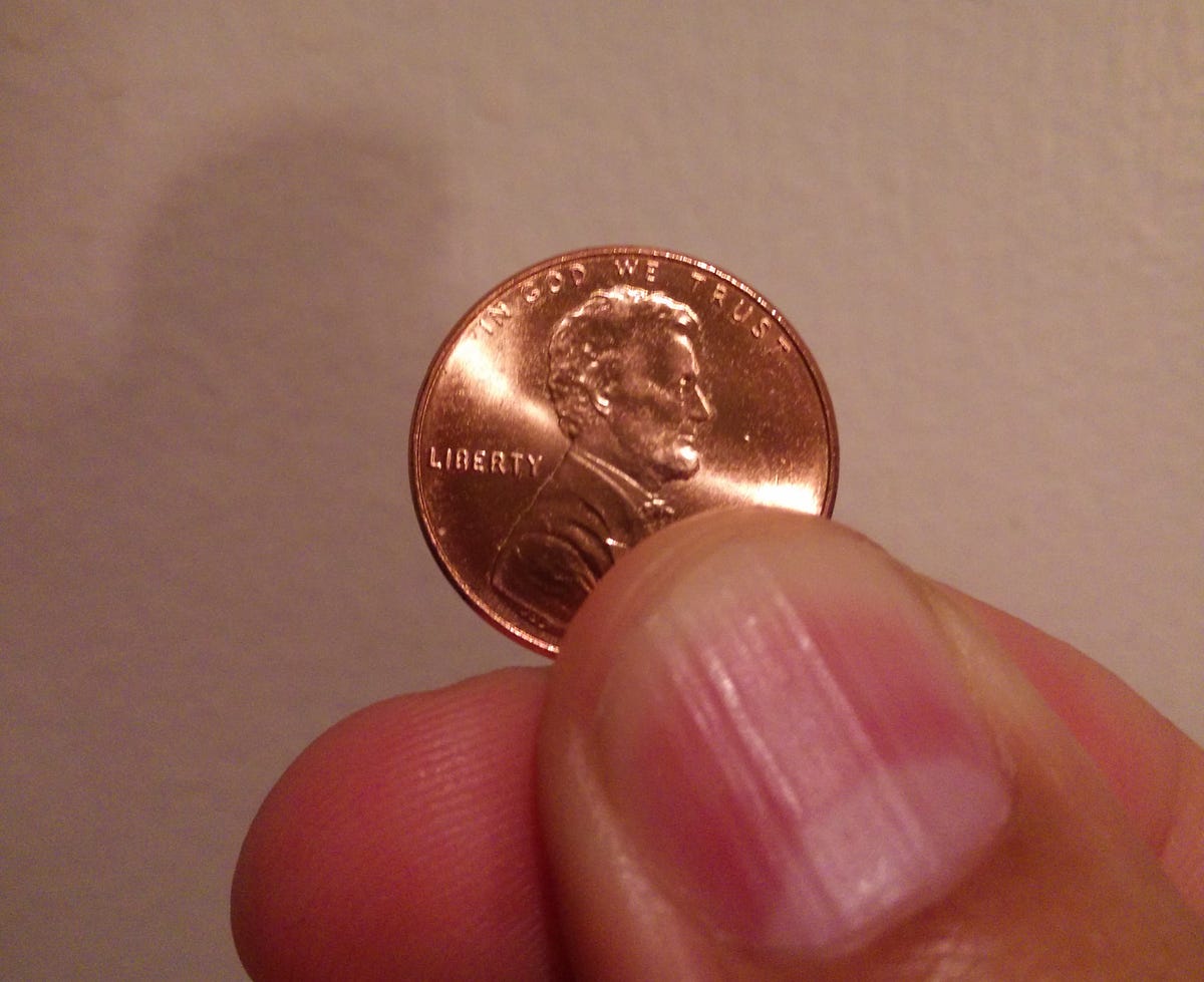 One penny more.. This is a penny. One American cent. A… | by Mario M ...