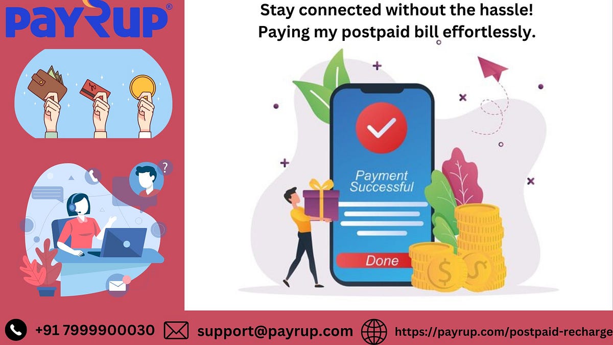 Effortless postpaid bill payment — keeping life simple and connected ...