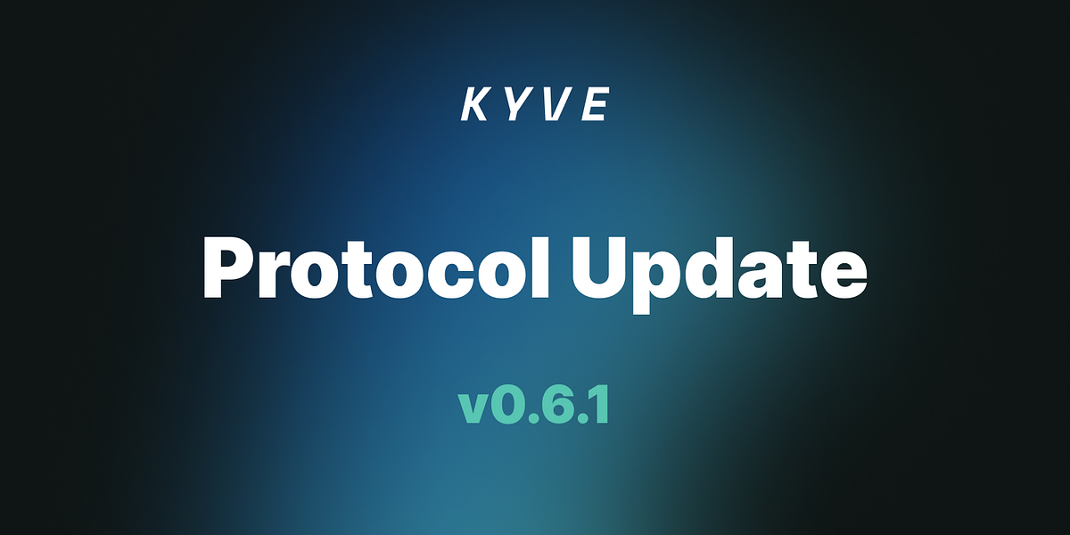 Announcing KYVE’s Sixth Protocol Update | by KYVE Team | KYVE