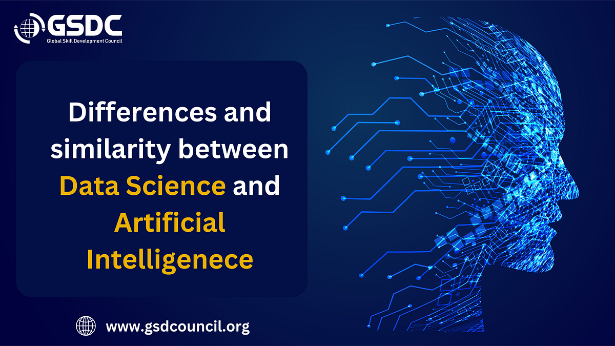 Differences and similarity between Data Science and AI | by Anna Mathew ...