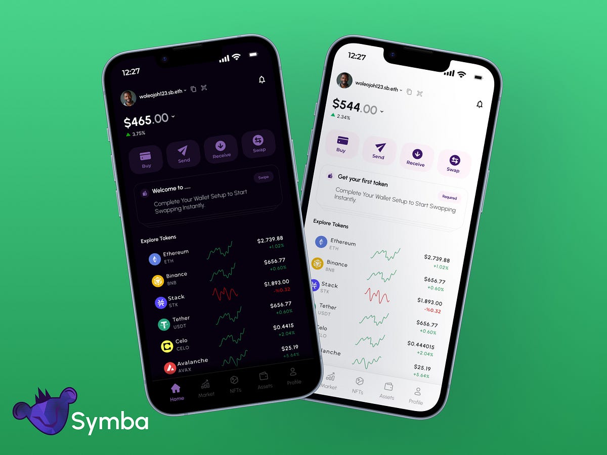 Designing Symba: A Smarter, Simpler Crypto Wallet — A UI/UX Case Study ...