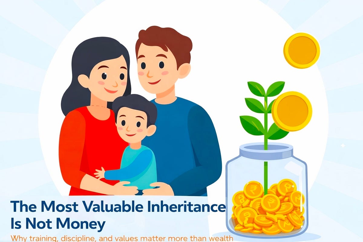 The Most Valuable Inheritance Is Not Money | by Rotimi Obafemi | Medium