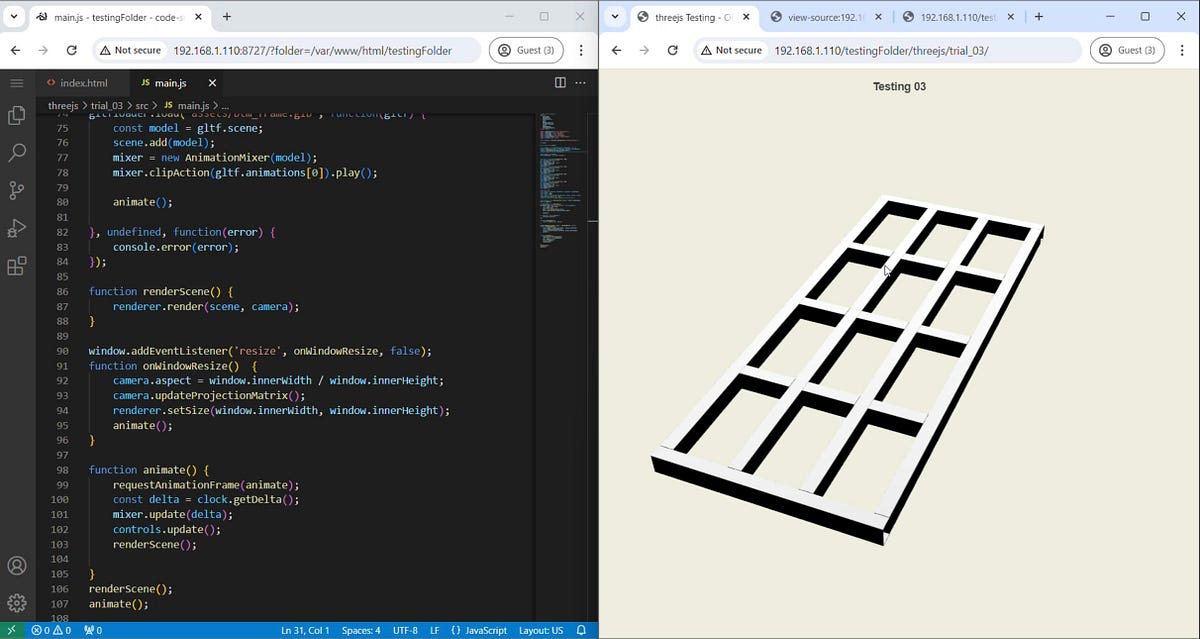 Threejs Why Trying To Use Threejs To Show The 3d Model In Web Browser By Tnhk Messages