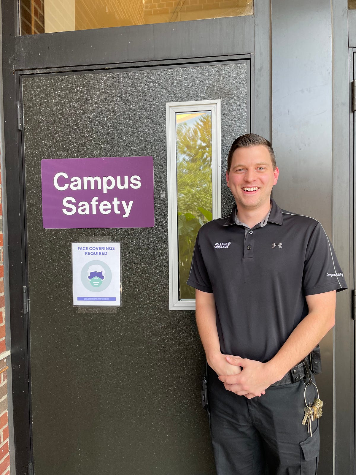 How a 25 year old campus safety officer found his way at Nazareth ...