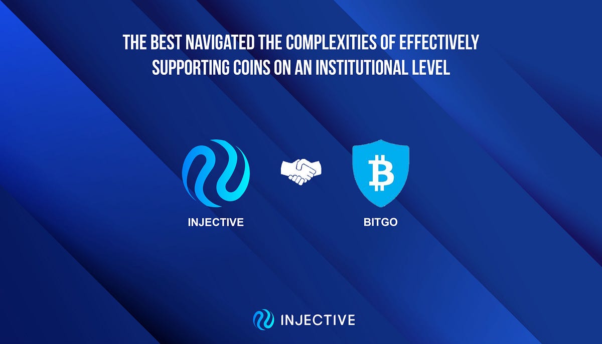 $INJ IS NOW LIVE ON BITGO!. With immediate effect, BitGo customers ...