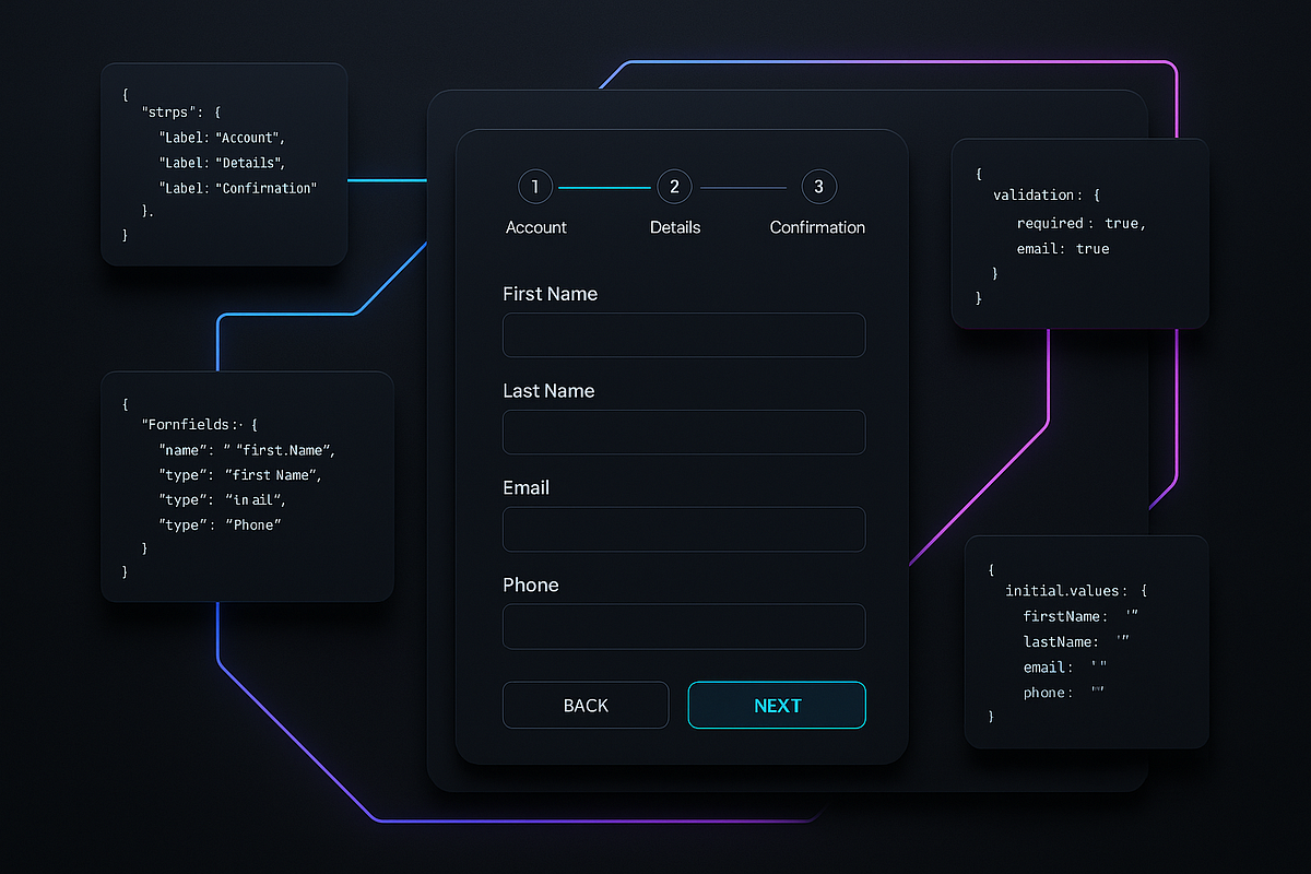 Part 5 — Dynamic Dialogs, Nested JSON Layouts & Reusable Form Blocks | by Dipak Ahirav ...