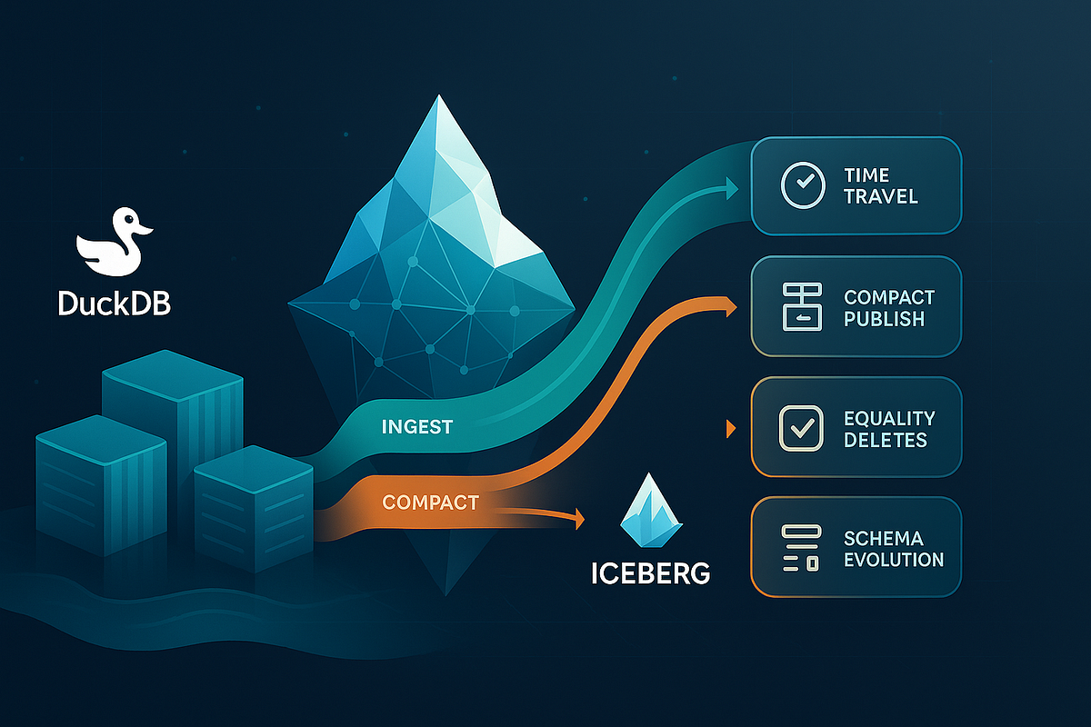 10 DuckDB + Iceberg Patterns for Low-Ops Lakehouses | by Syntal | Sep, 2025 | Medium
