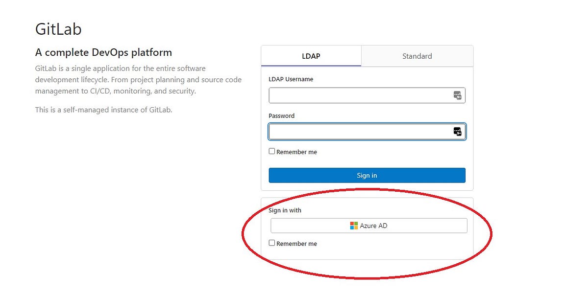 GitLab CE authenticate using Azure AD | by Eitant | Medium