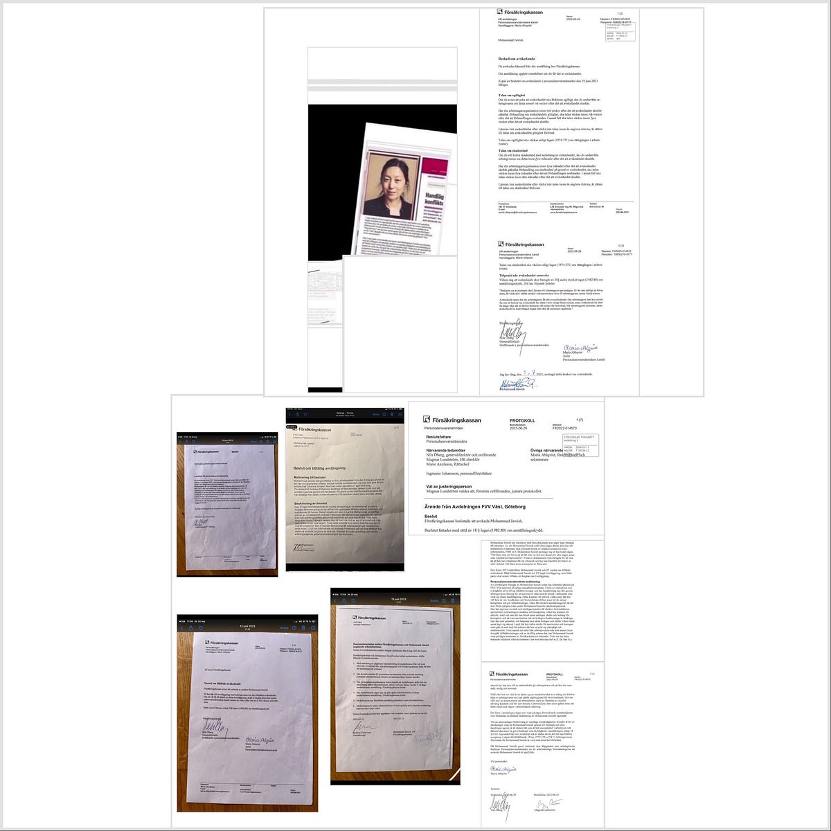 Man kan förklara avskedandet som ogiltigt genom att bara motivera att ...