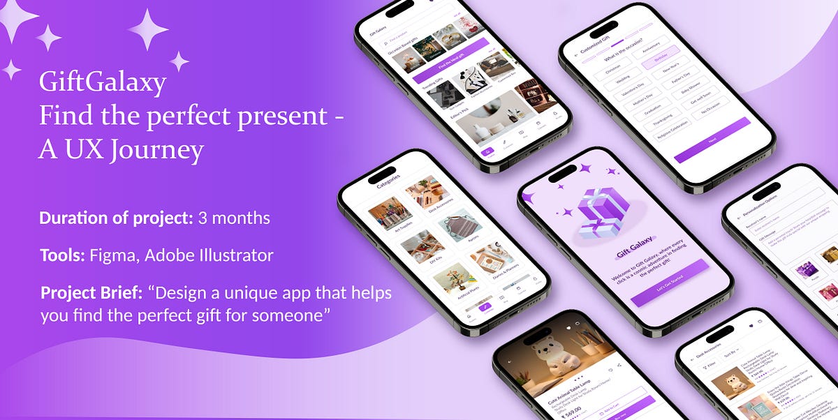 UX case study: GiftGalaxy — an app that helps you find the perfect gift ...
