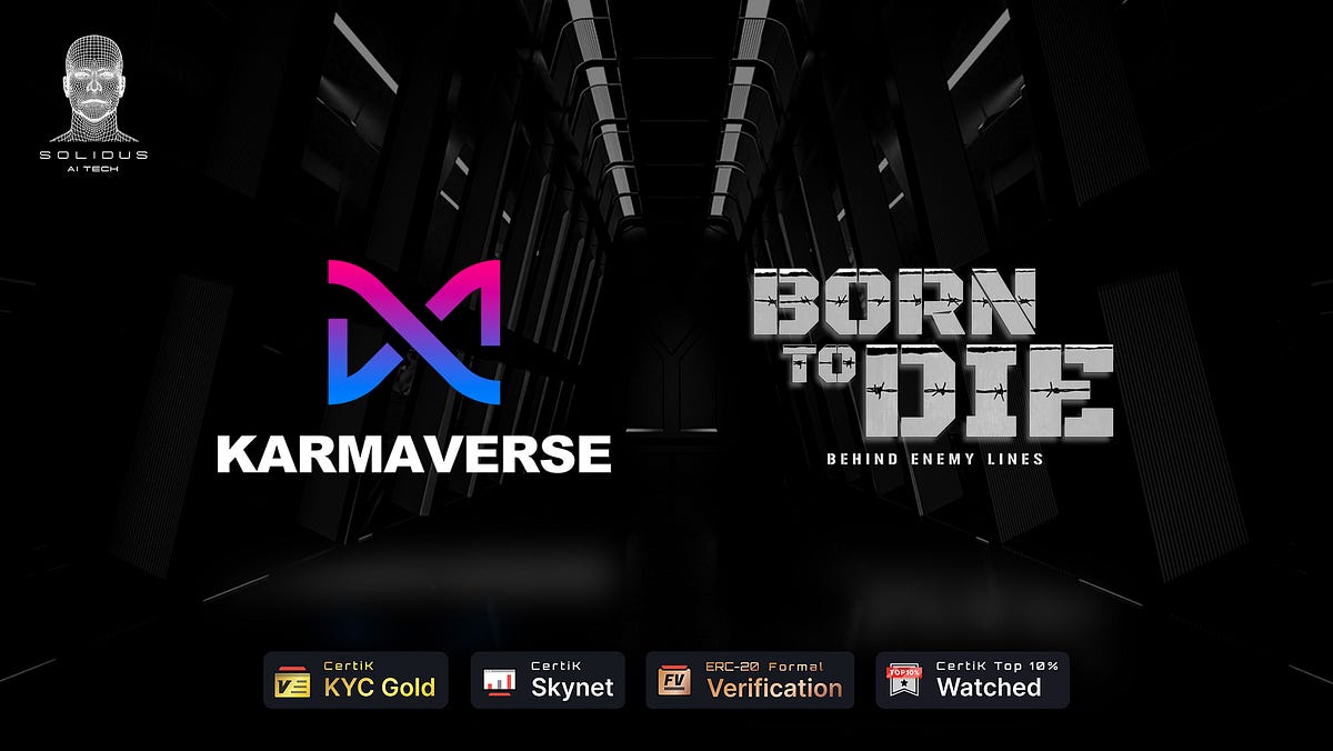Solidus Ai Tech Partners with Karmaverse & Born to Die Games | by Solidus Ai Tech | Medium