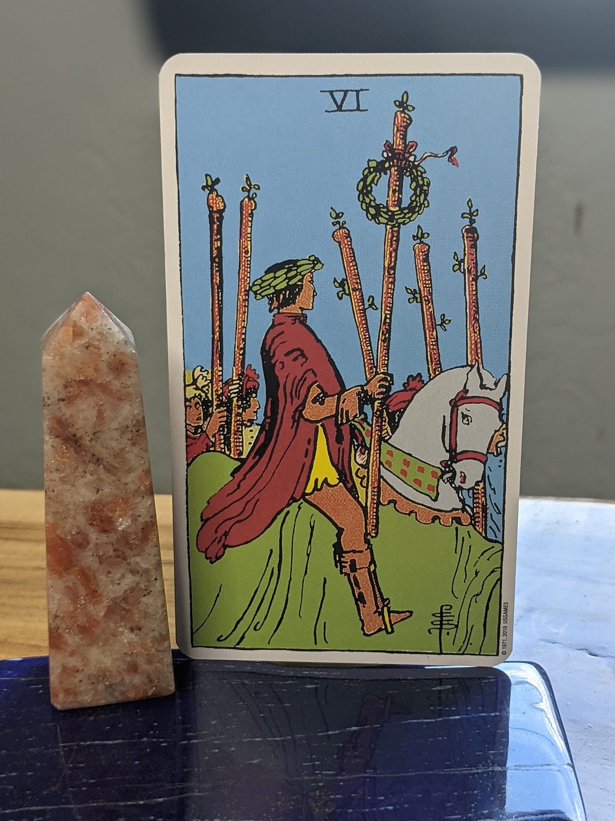 Tarot Lesson Of The Week — The Six Of Wands | by Chelsea Mancini | Medium