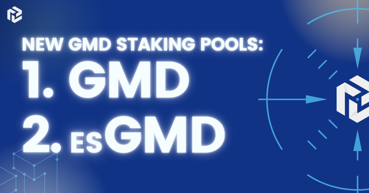 New Staking Pools: GMD + esGMD. We are delighted to announce that… | by GMD Protocol | Medium