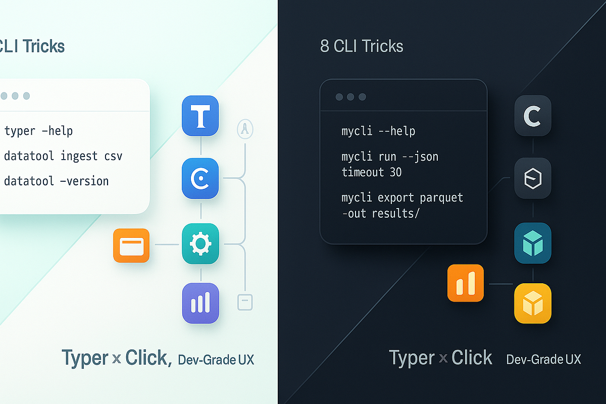 Command-Line, Upgraded: 8 Typer/Click Tricks | by Modexa | Oct, 2025 ...