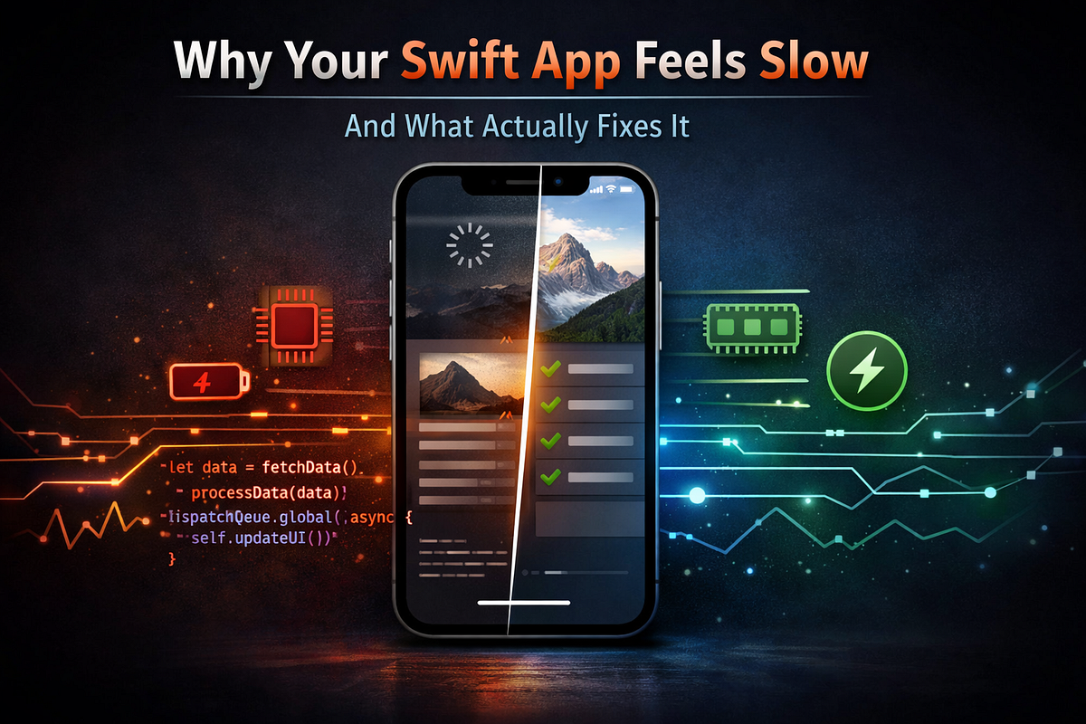 Why Your Swift App Feels Slow (And What Actually Fixes It) | TECHVERSEE