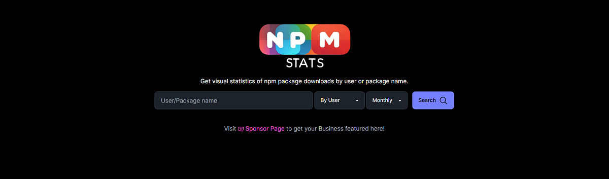 npmstats.info: Package & User Download Stats with Essential CLI ...