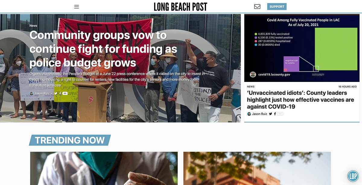 Long Beach Post. The Long Beach Post is a daily… | by BlueLena ...