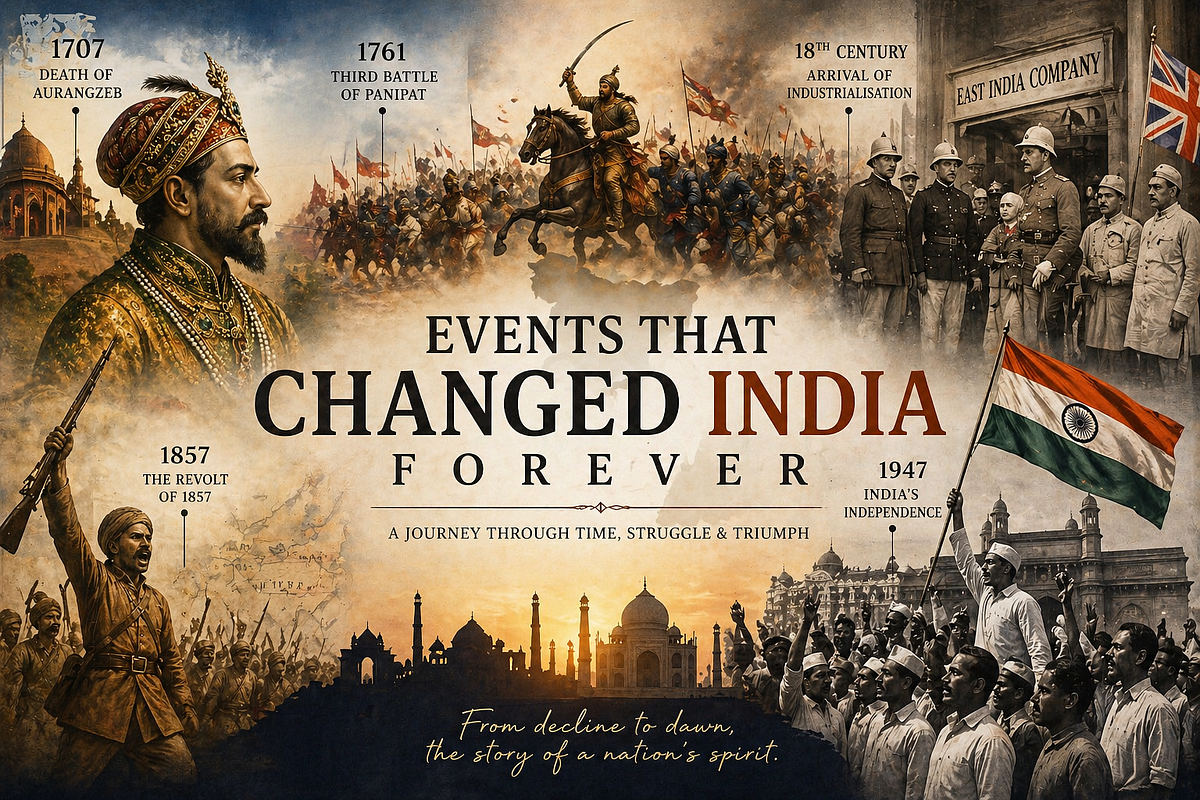 “From Empire to Independence: Events That Changed India Forever” | by ...